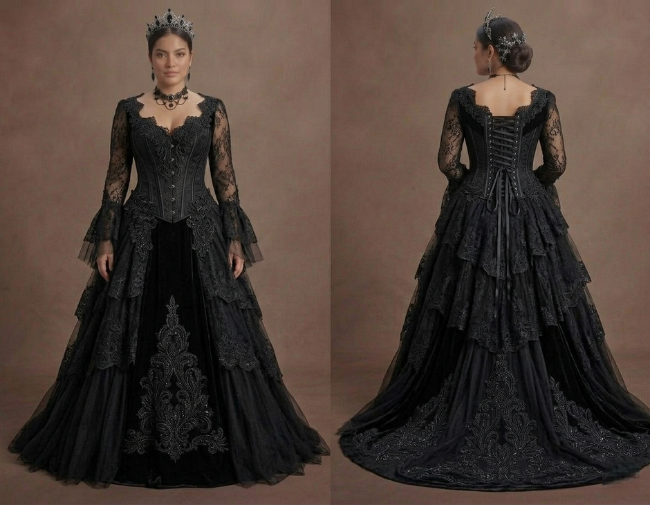 Black Wedding Dresses