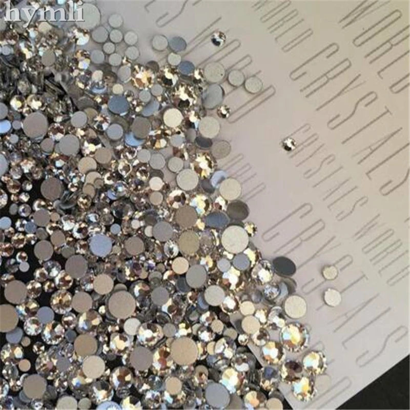 Chapel Length 90" Scatter Crystal Wedding Veil Cut Edge Metal Comb